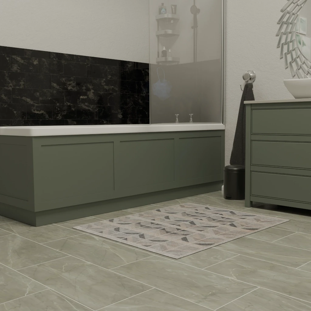 Transform Your Bathroom with a Stylish Painted Shaker Style Bath Panel