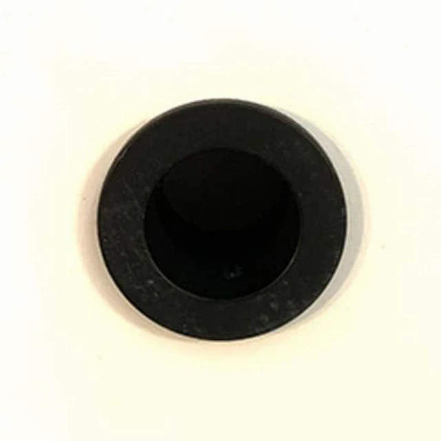 Sink overflow Cap for Harvey George Sinks, black matt