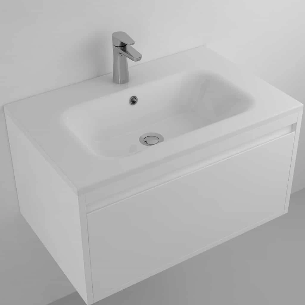 710mm Slimline Signature Stone Resin Sink Matt Finish