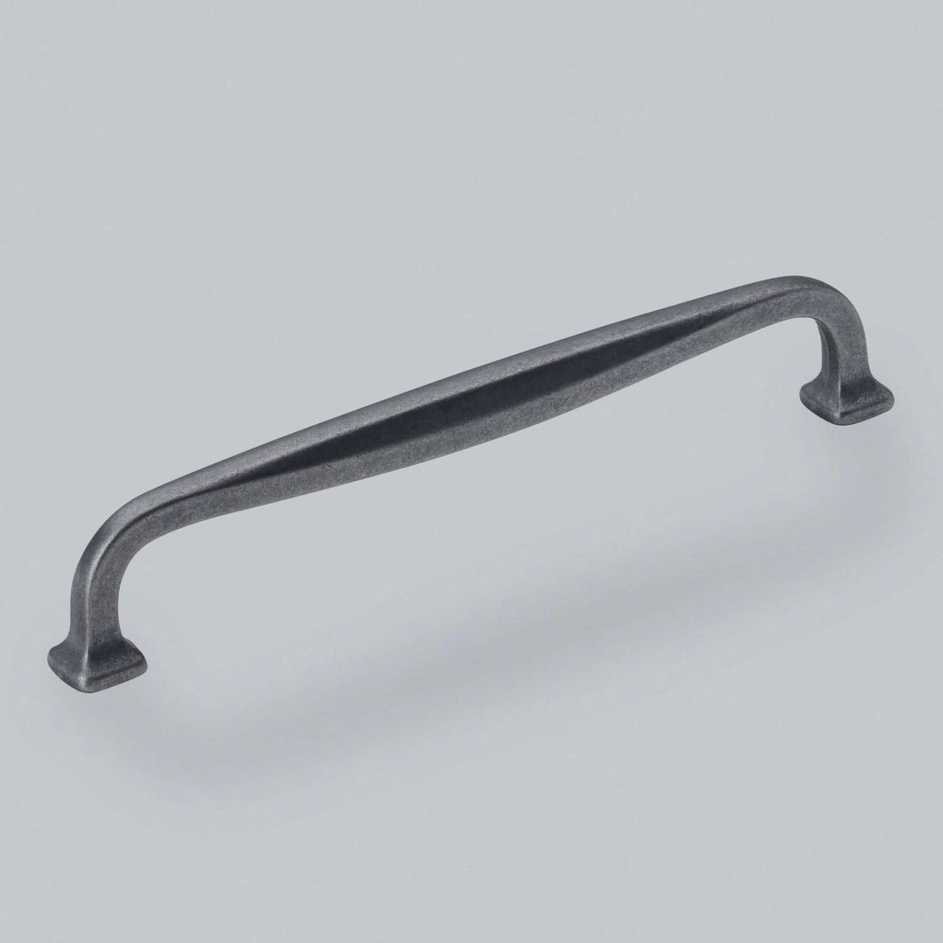 Experience Timeless Elegance with the Jago D-Handle Antique Pewter
