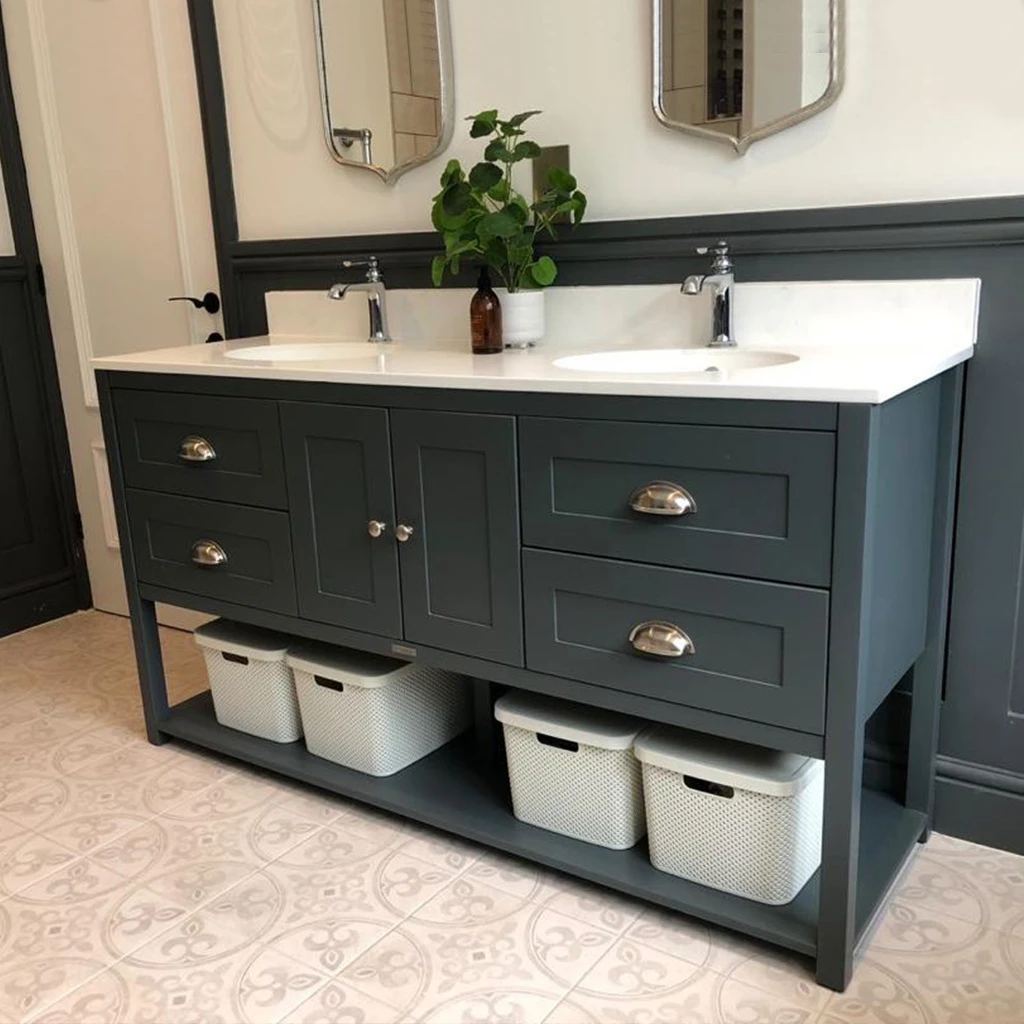 Ava Duo Large Vanity Unit with Undermounted Basin – Harvey George
