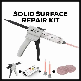 Revive Damaged Surfaces with our Solid Surface Repair Kit