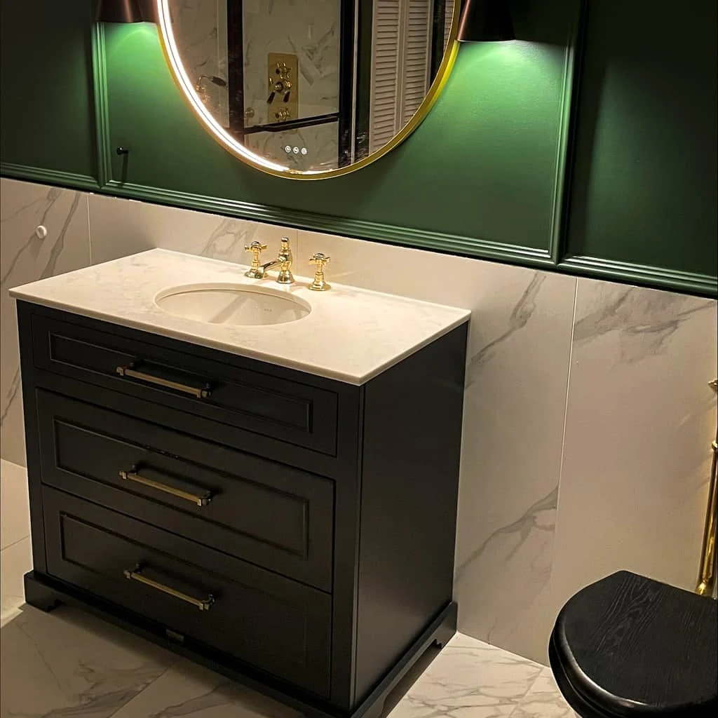 Grace Chest Painted Bathroom Vanity Unit, Made to Measure