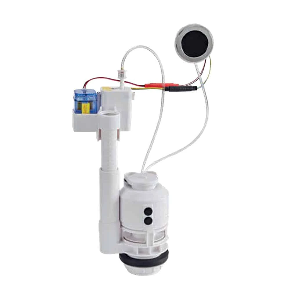 High-End Dual Flush Valve Operated by AA Batteries